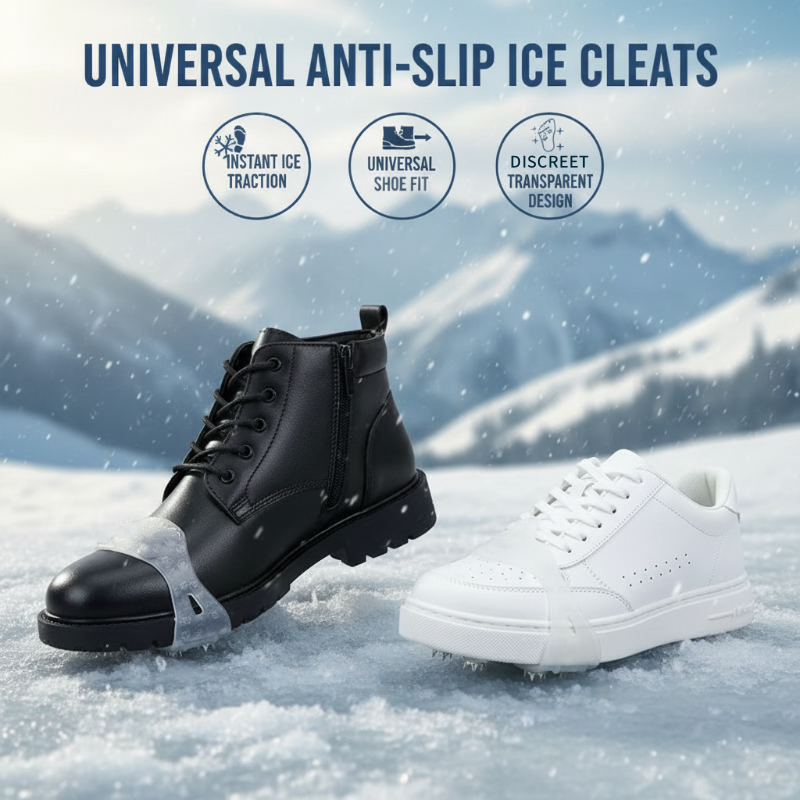 Universal 5-Tooth Ice Cleats for Shoes & Boots – newdoso